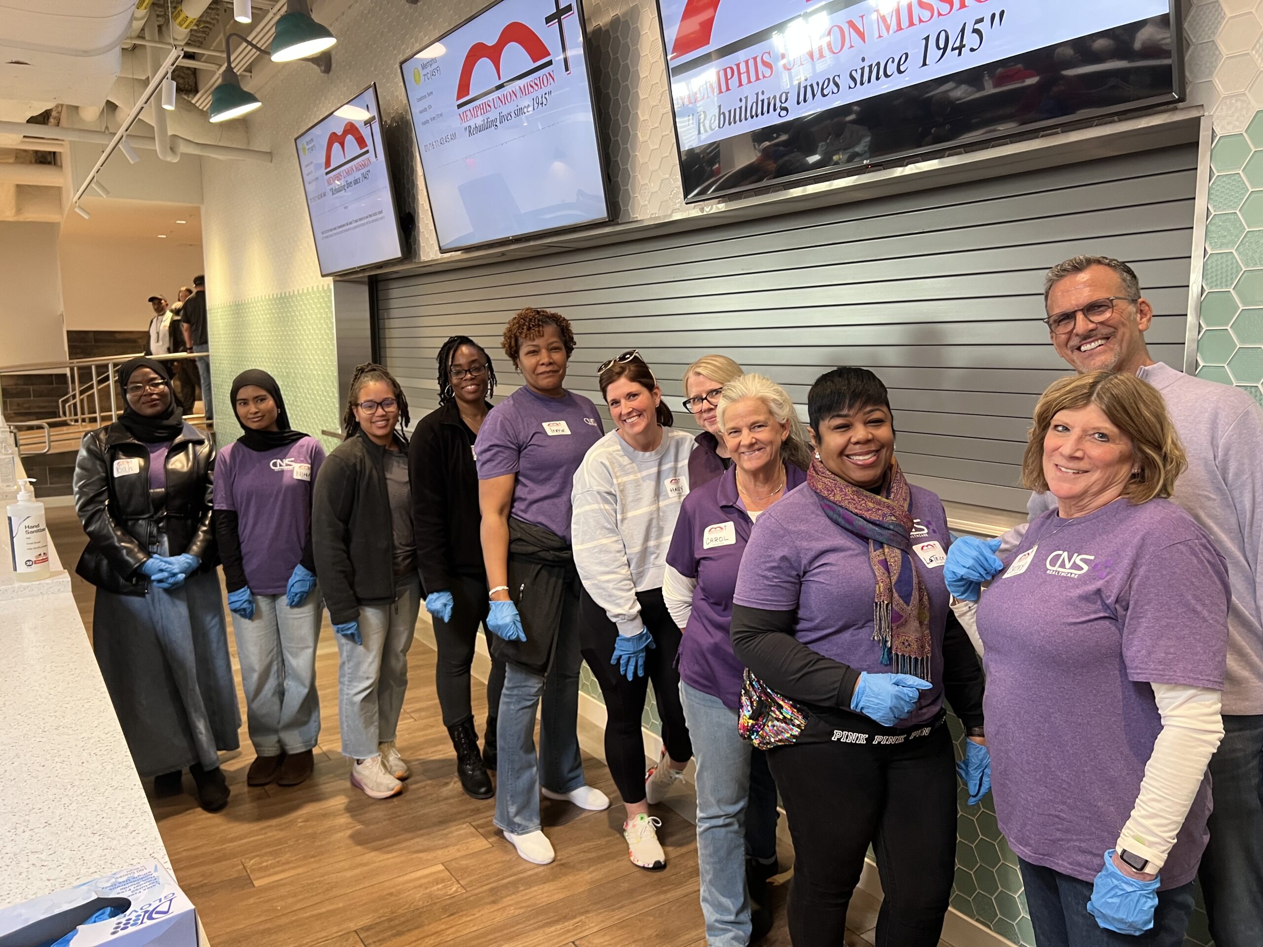 CNS Healthcare Serves at the Mission! - Memphis Union Mission